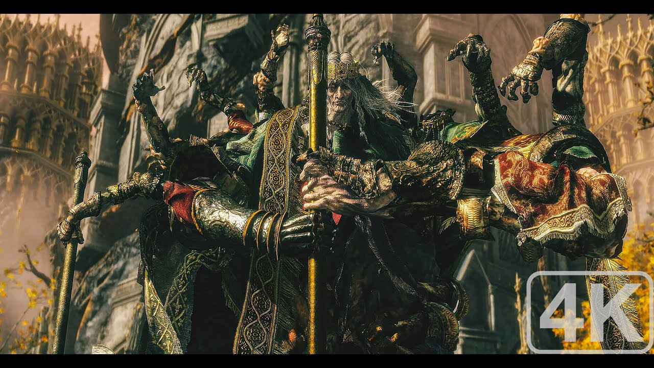 Godrick The Grafted Boss Fight｜Elden Ring｜4K - YouTube