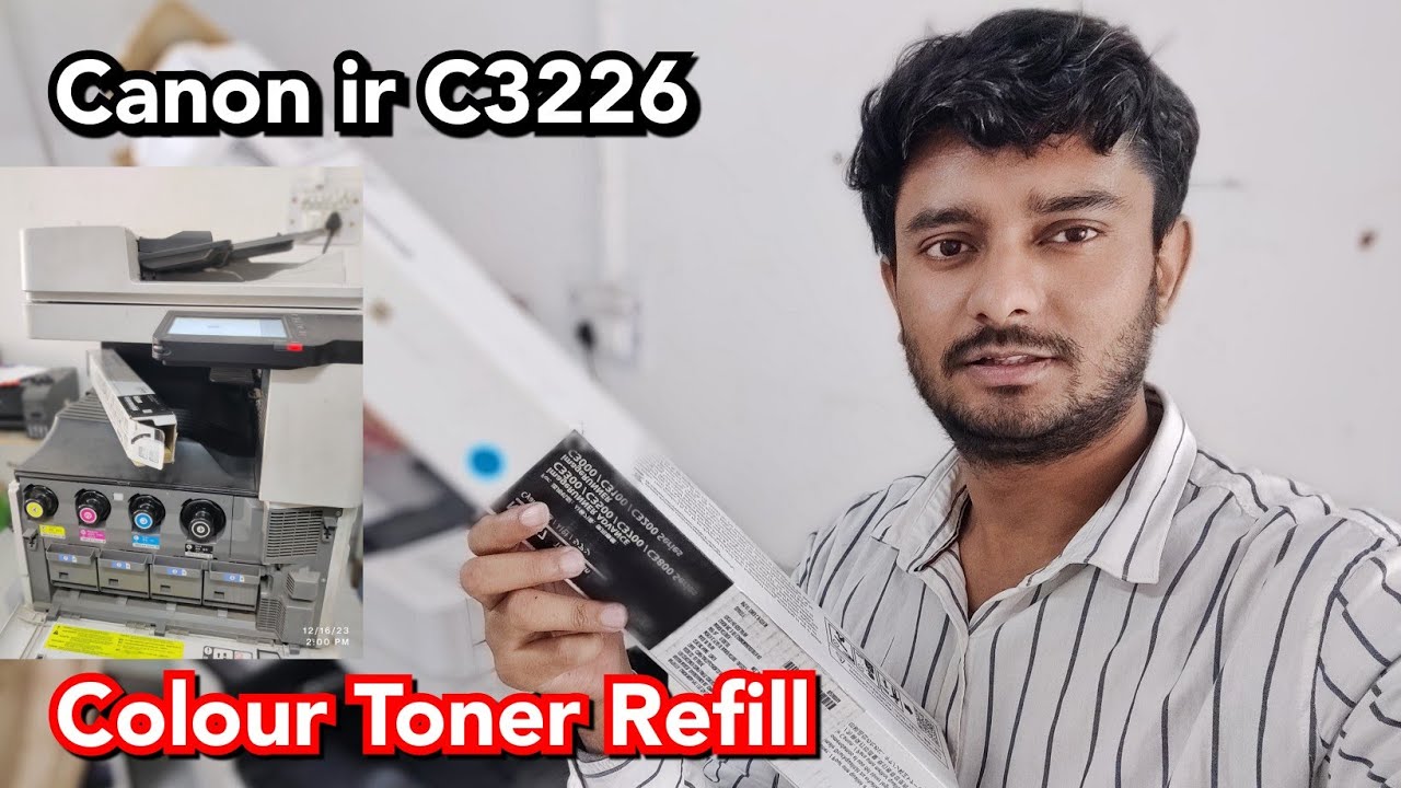 Canon ir C3226 Toner refill Price - Techy Ekant - YouTube