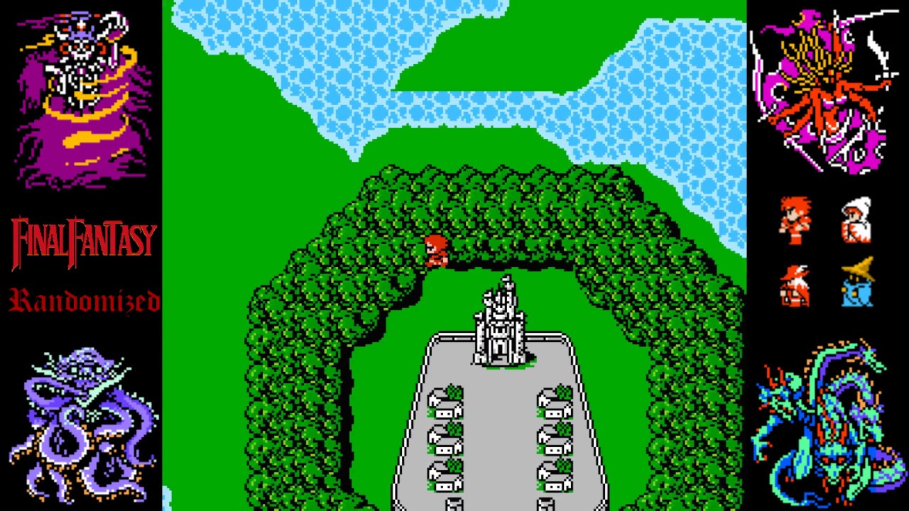 1. Let's Play FF1 NES Randomized (Second Run) - Random +1 - YouTube