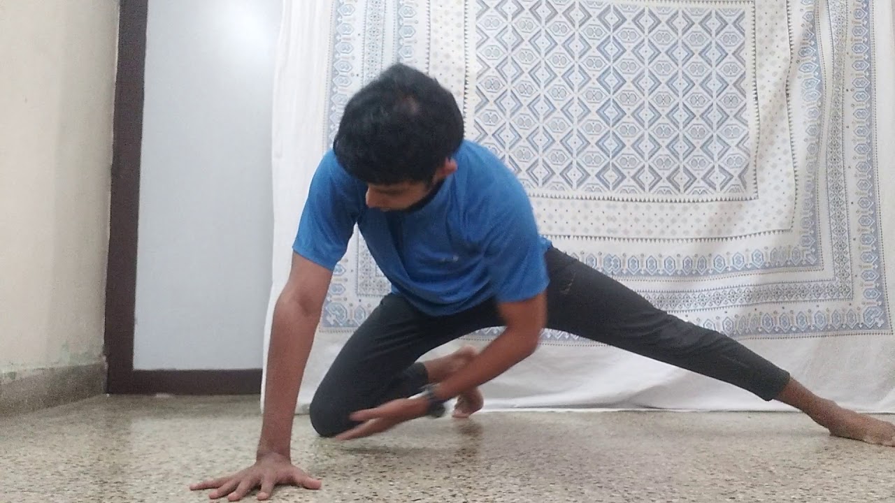 Adductor rocking with T-spine rotations - YouTube