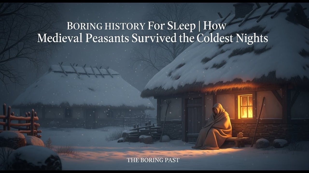 “Boring History For Sleep | How Medieval Peasants Survived the Coldest ...