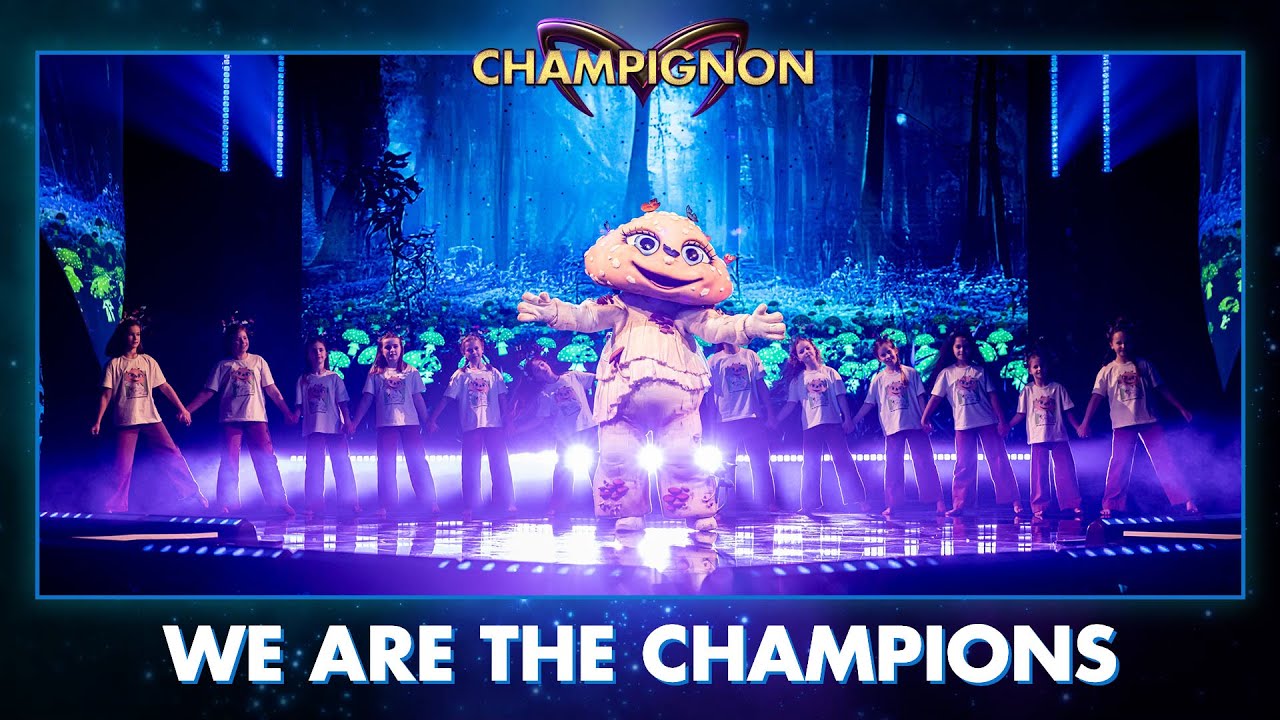 Champignon - 'We Are The Champions' | The Masked Singer | seizoen 3 ...