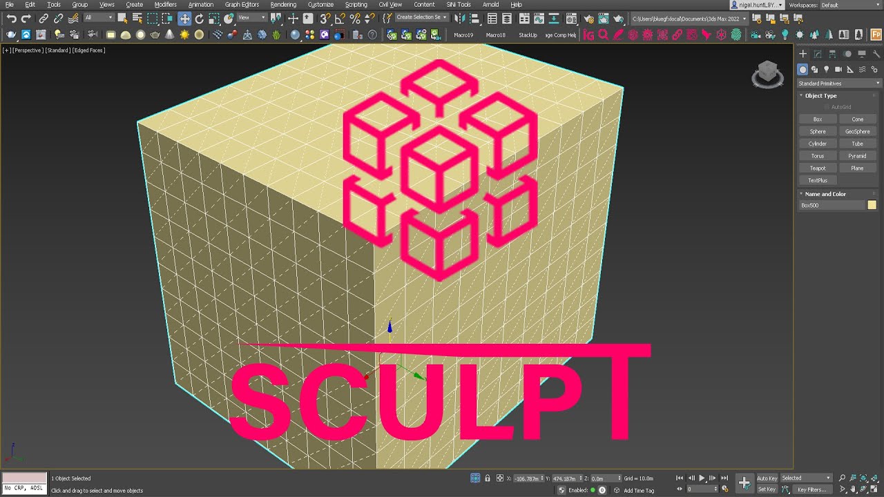 Cleaning up flipped normals with Sculpt - YouTube