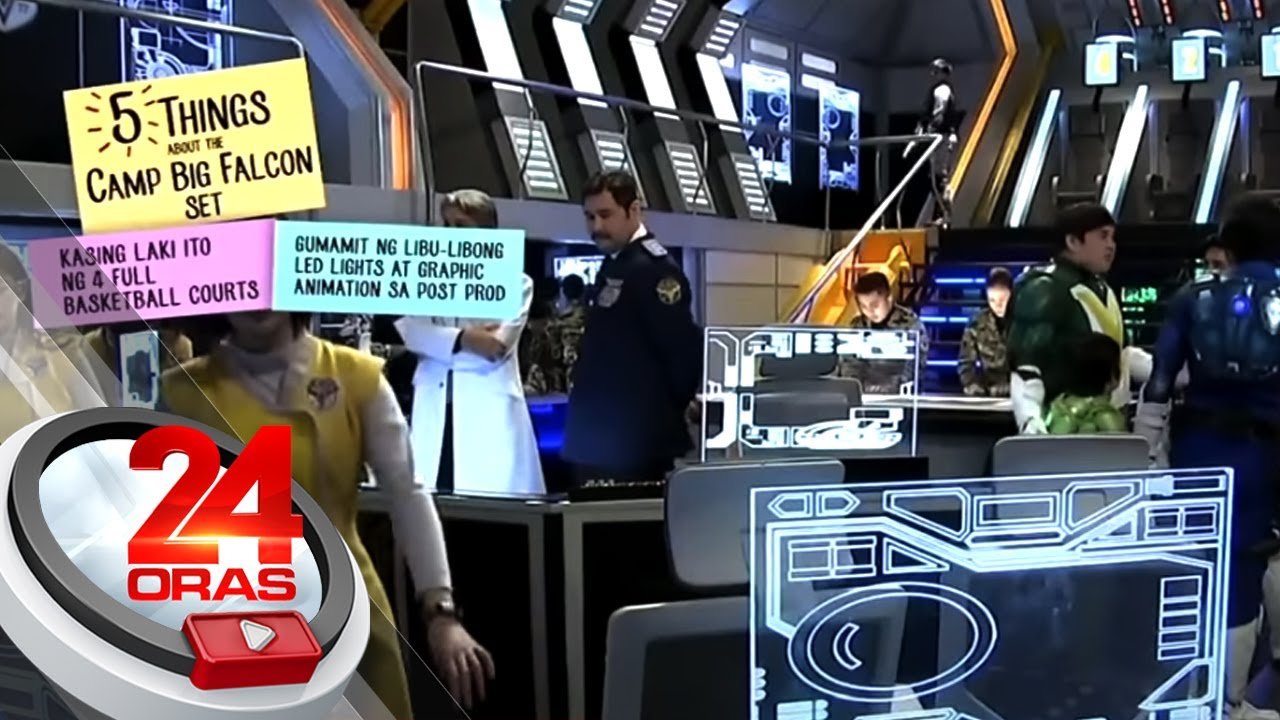 Tour sa Camp Big Falcon set ng "Voltes V: Legacy" | 24 Oras - YouTube