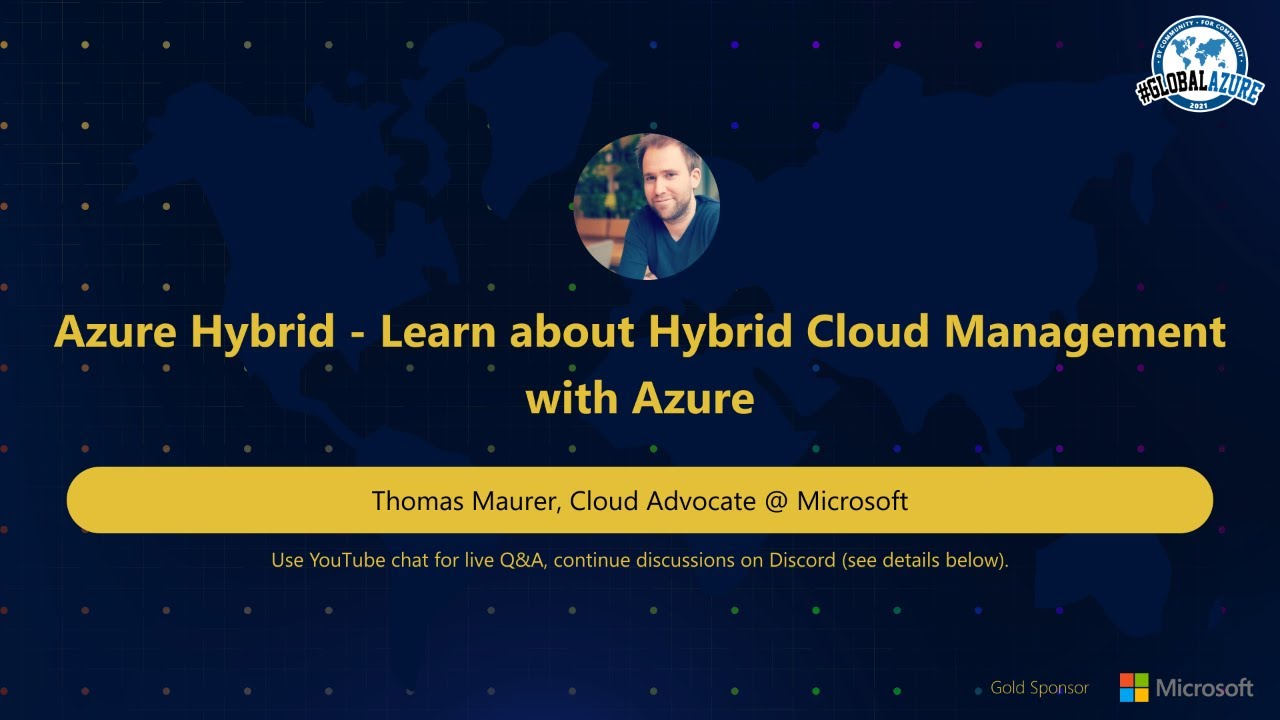 Azure Hybrid - Learn about Hybrid Cloud Management with Azure - YouTube