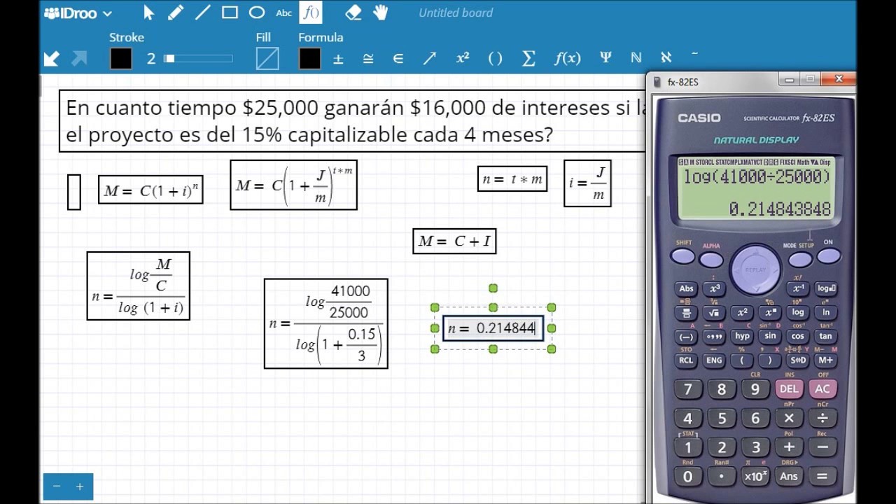 INTERÉS COMPUESTO | Tiempo Mensual, Bimensual, Trimestral y Semestral ...
