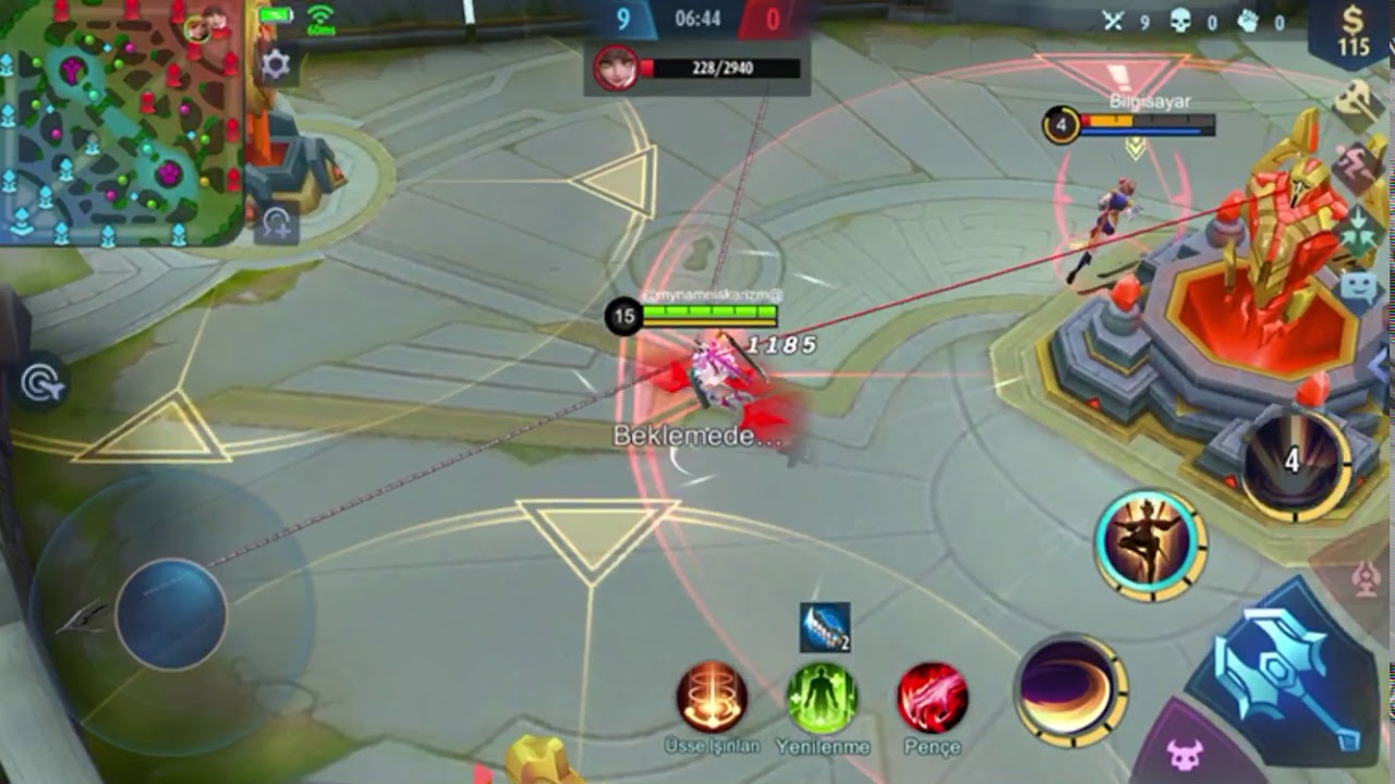 Fanny ip gösterisi pratik adam kesme - YouTube