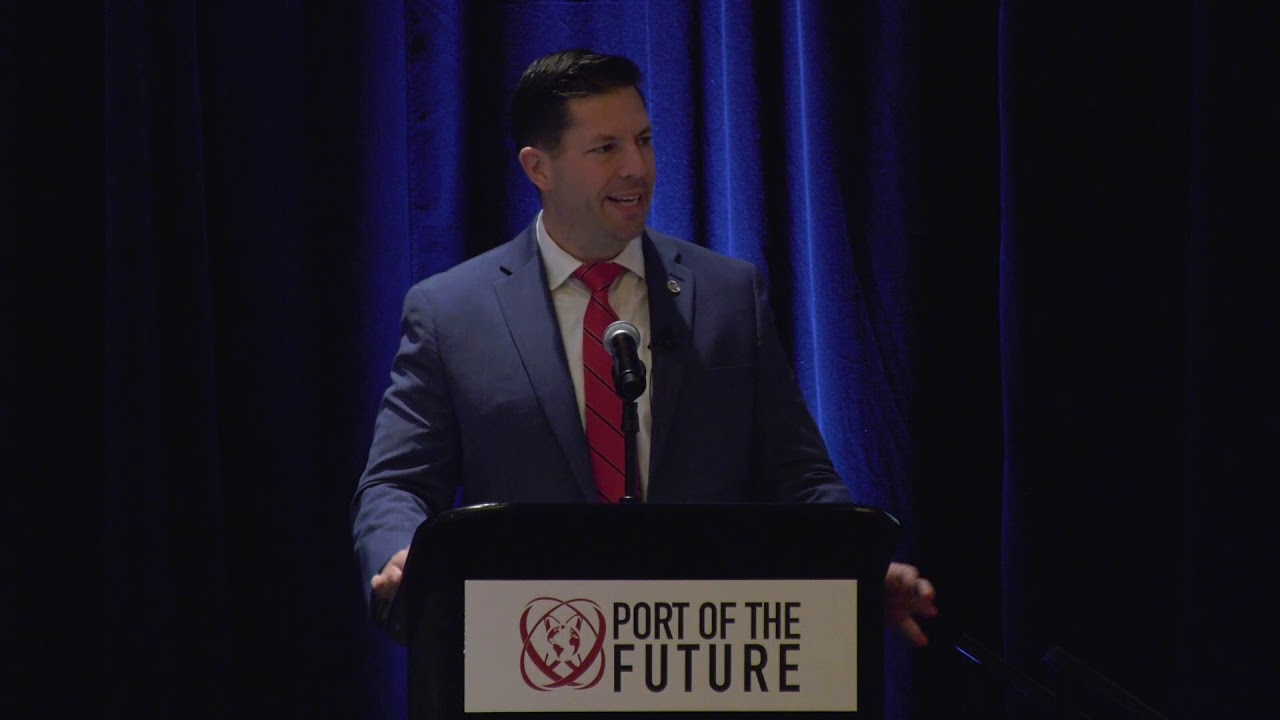 Brian Harrell presents keynote at Port of the Future Conference 2020 ...
