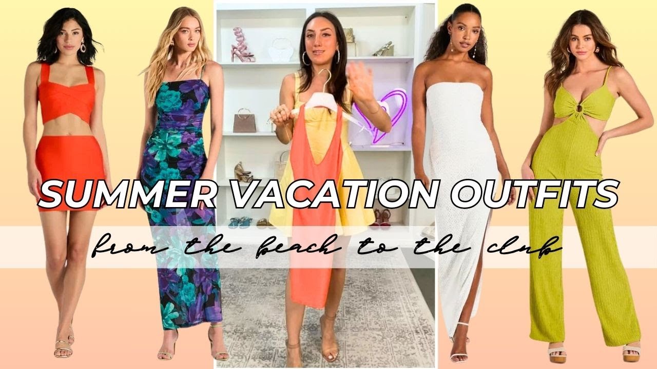 Must-Pack Summer Vacation Outfits: Stylish Getaway Looks For The Beach ...