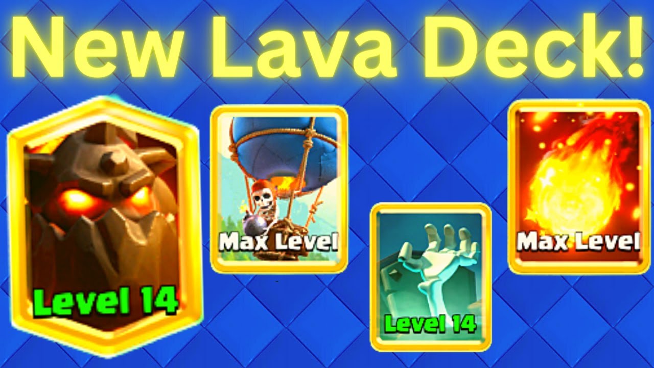 Clash Royale Gameplay with NEW Lavaloon Deck! - YouTube