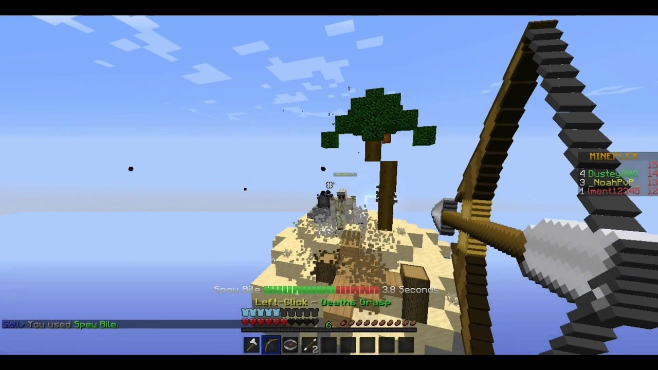 Mineplex SSM ~ Destroying as Zombie - YouTube