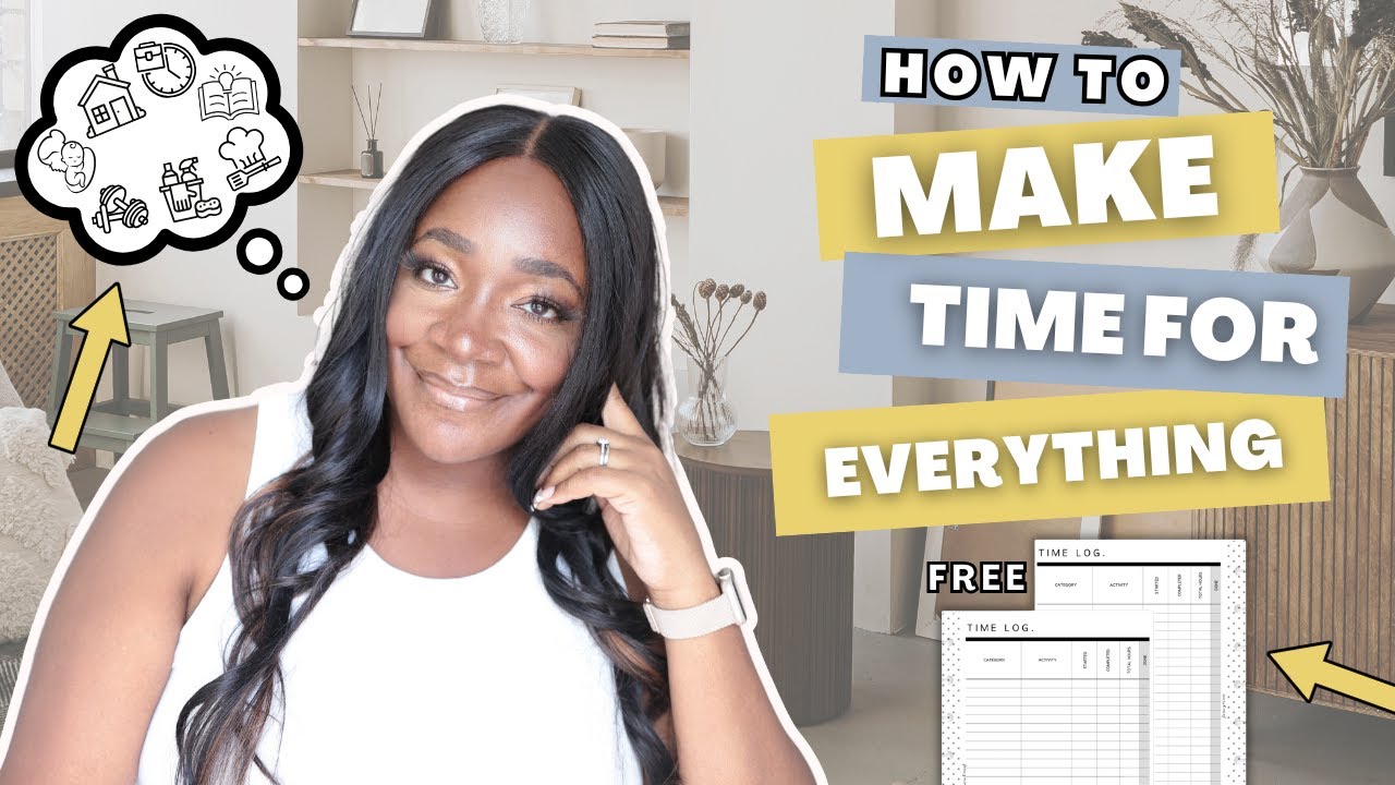 How to Make Time For EVERYTHING Without Getting Stressed + FREEBIE ...