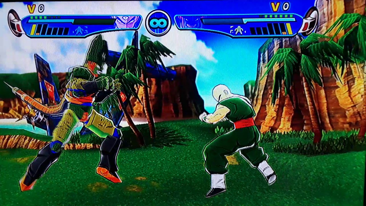 Dragon Ball Z Tien vs Cell - YouTube