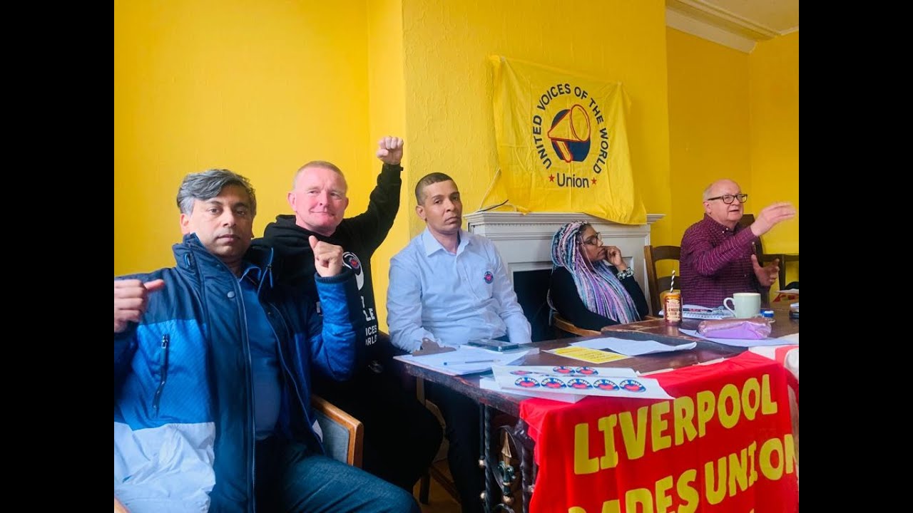 SECURITY GUARDS TAKE THEIR FIGHT TO LIVERPOOL TO RALLY ACTIVISTS ...