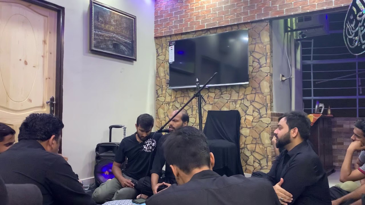 Aun Rizvi, Majlis e Aza at Gulistan-e-Jauhar - YouTube