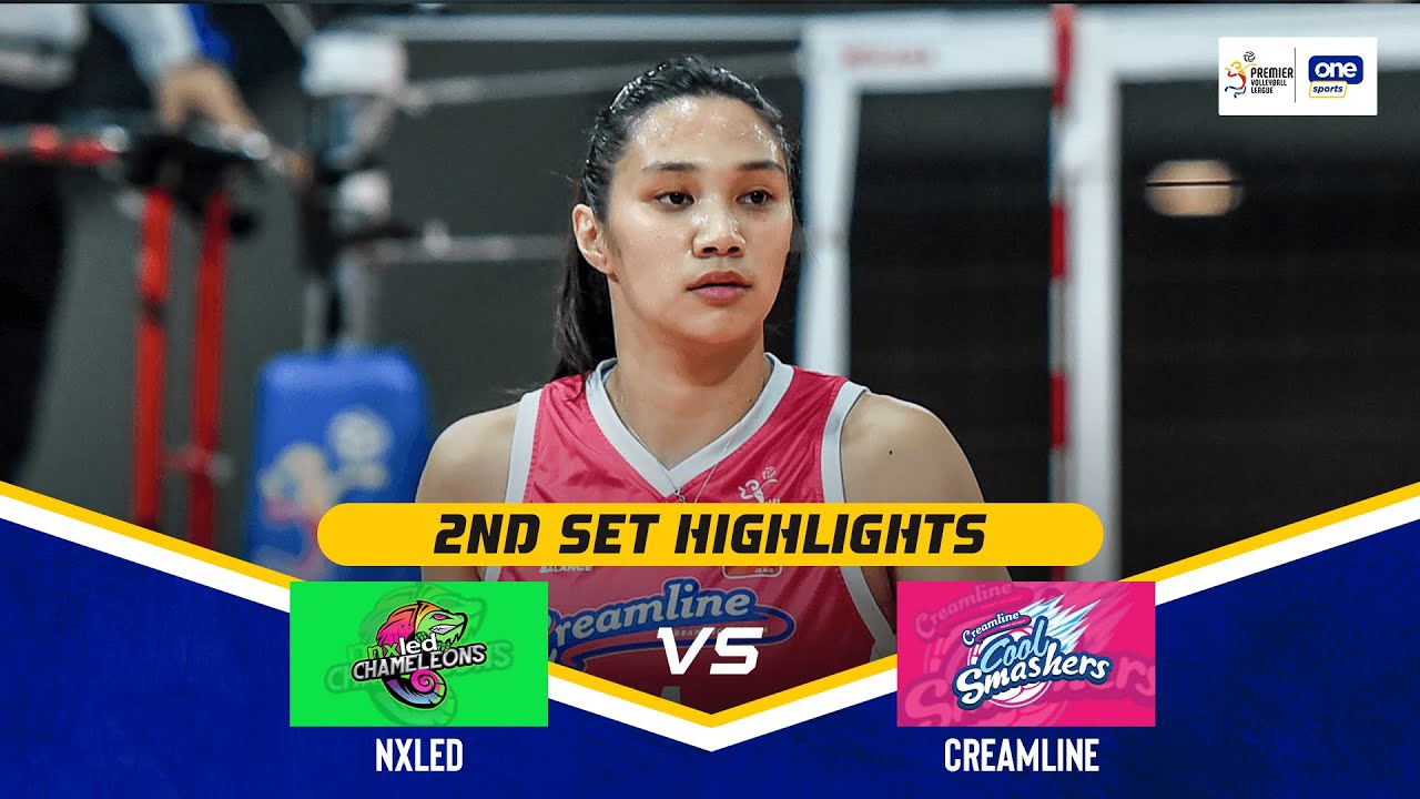 NXLED vs CREAMLINE | SET 2 GAME HIGHLIGHTS | 2024-25 PVL ALL-FILIPINO ...
