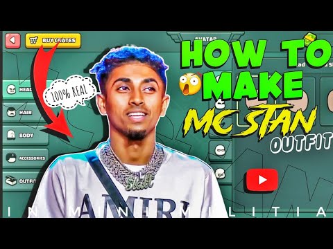 How to make MC STAN outfit in mini militia - YouTube
