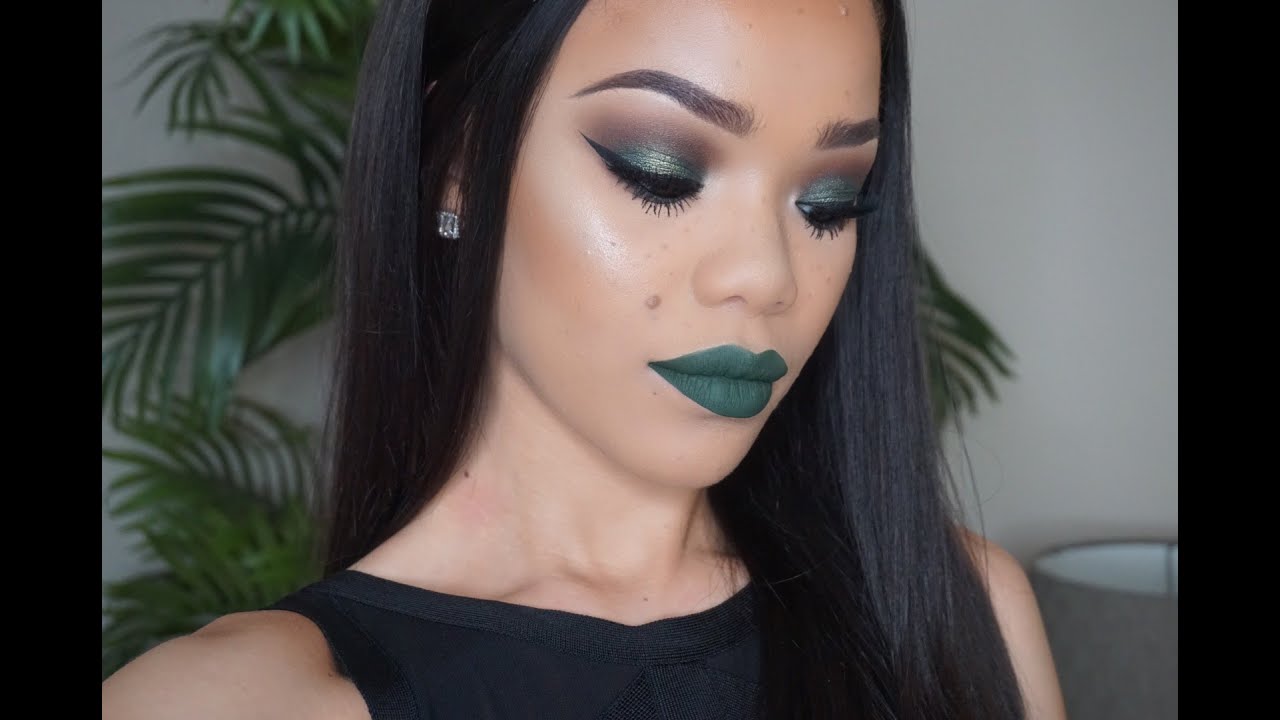 ALL GREEN SLAY TUTORIAL- TALK THROUGH! - YouTube
