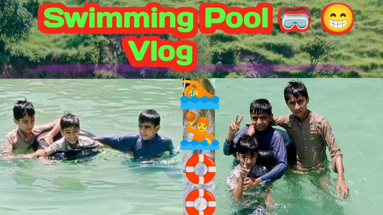 Aaj Hum Swimming 🥽 pool par gay | - YouTube