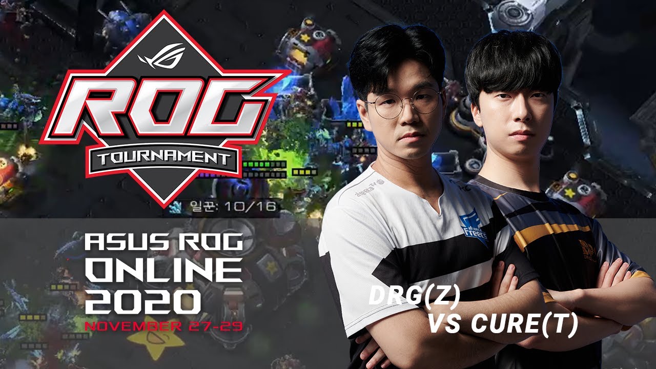 LOSER'S ROUND 4 - Cure/김도욱 vs DRG/박수호 - STARCRAFT 2 ASUS ROG Online ...