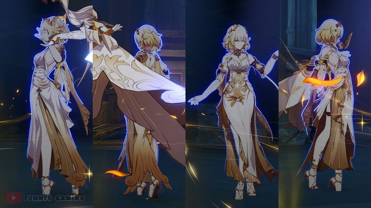 HSR Aglaea Ultimate Pose Animation - YouTube