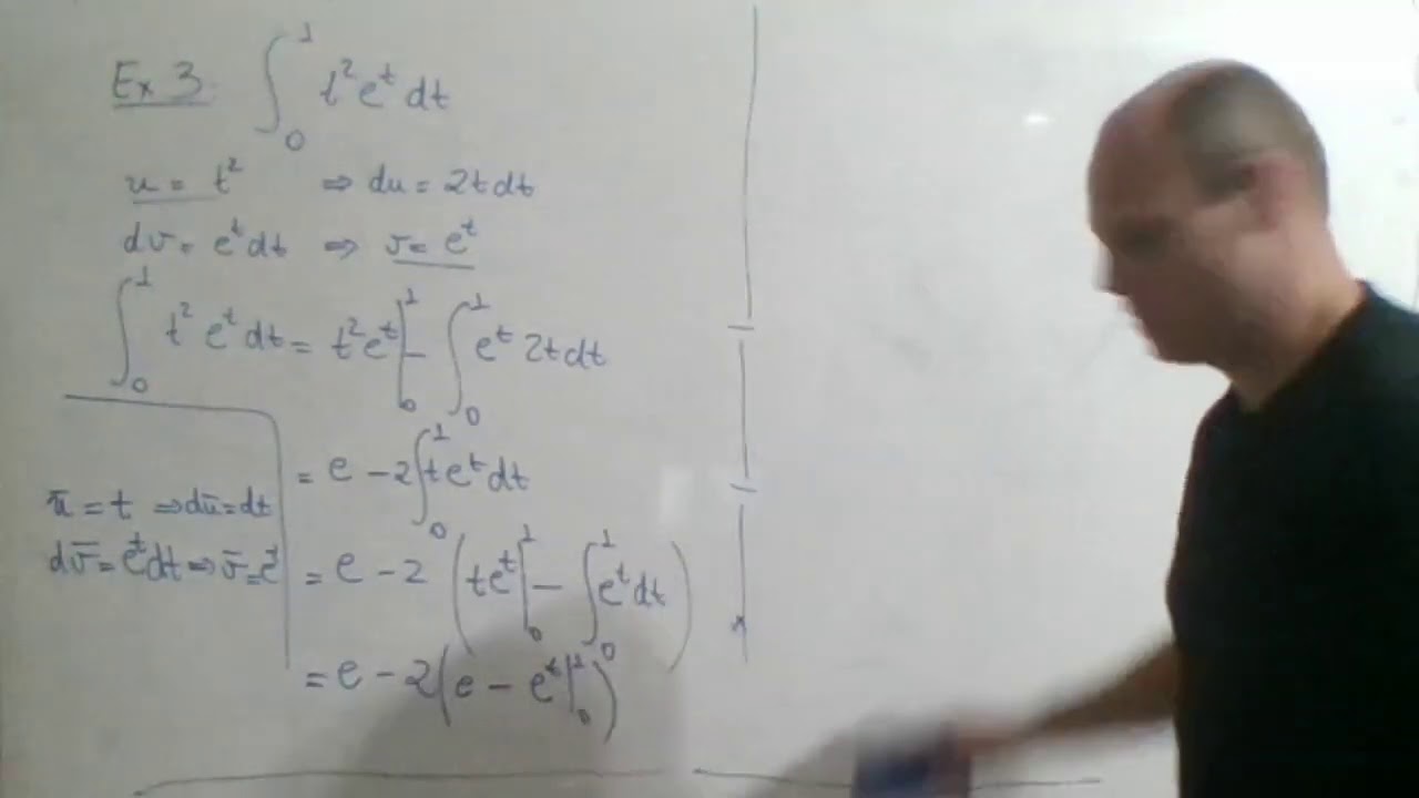 Integração por partes - integral definida - YouTube