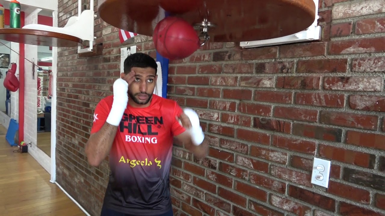 amir khan speedbag workout EsNews Boxing - YouTube