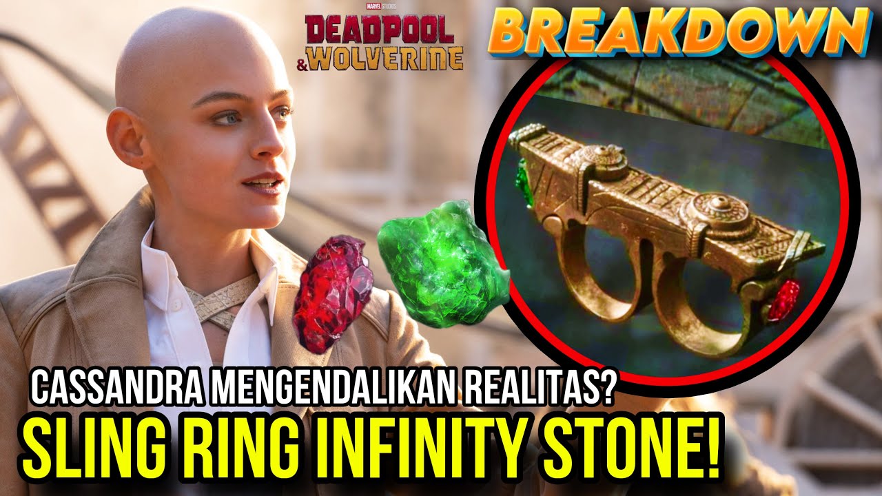 GILA! SLING RING INFINITY STONE CASSANDRA NOVA?! TIME STONE & REALITY ...