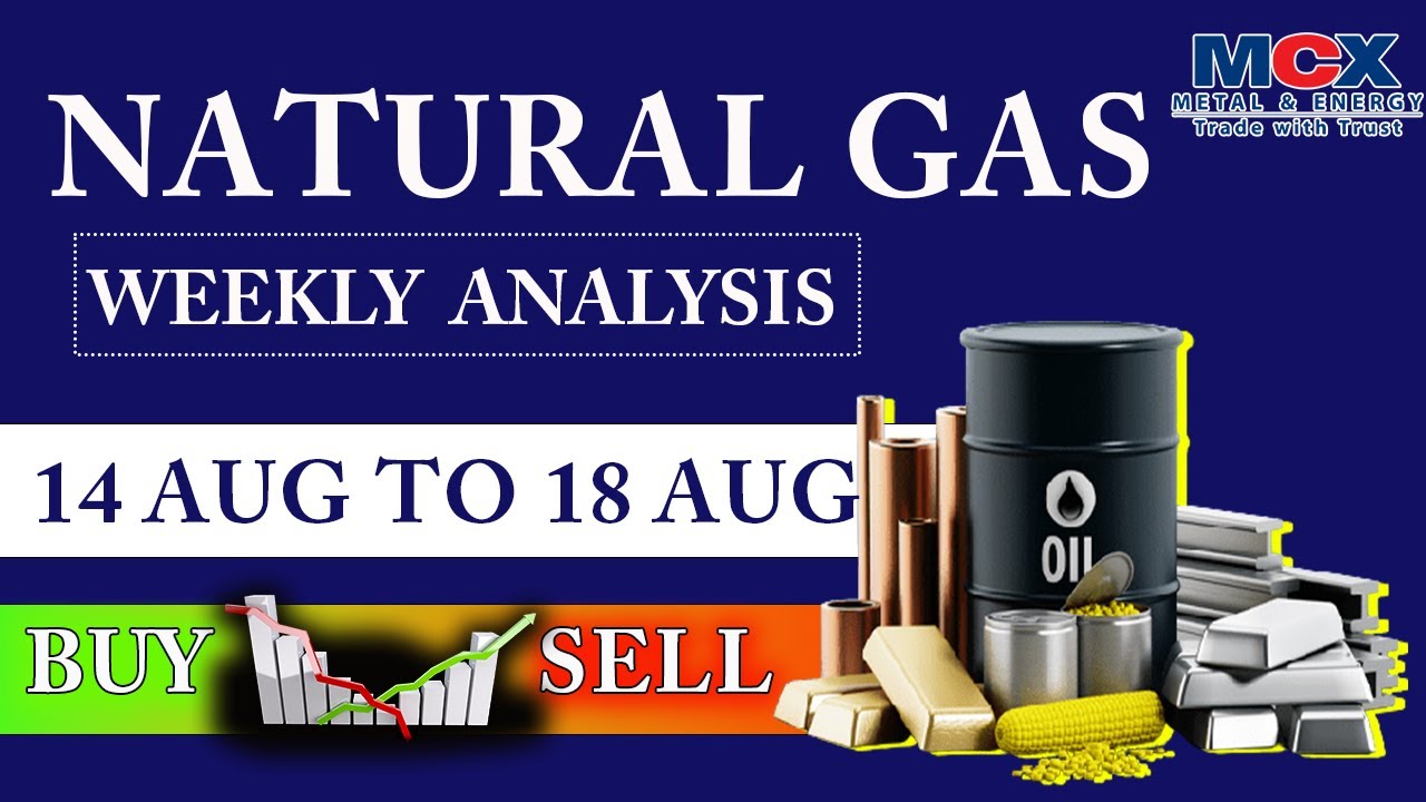 MCX NATURAL GAS WEEKLY ANALYSIS FOR 14 AUG - 18 AUG MONDAY TO FRIDAY ...
