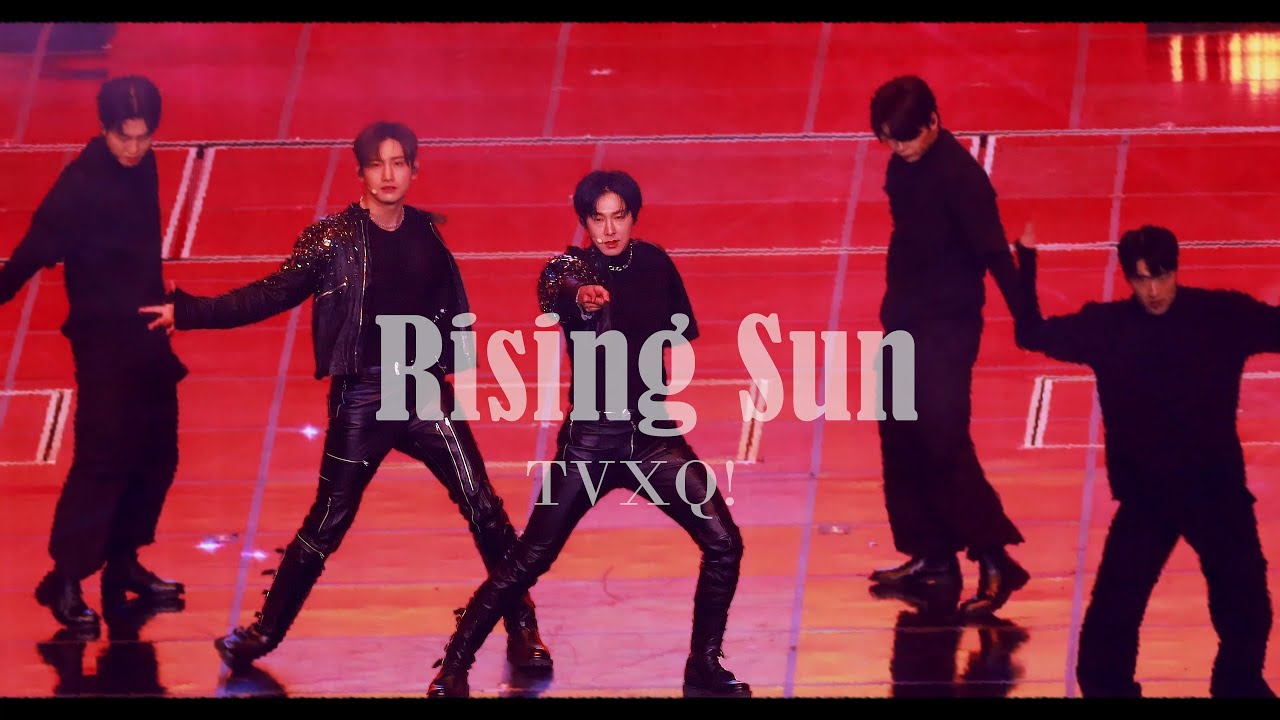 20250111 유노윤호 동방신기(TVXQ!) - Rising Sun (순수) - YouTube