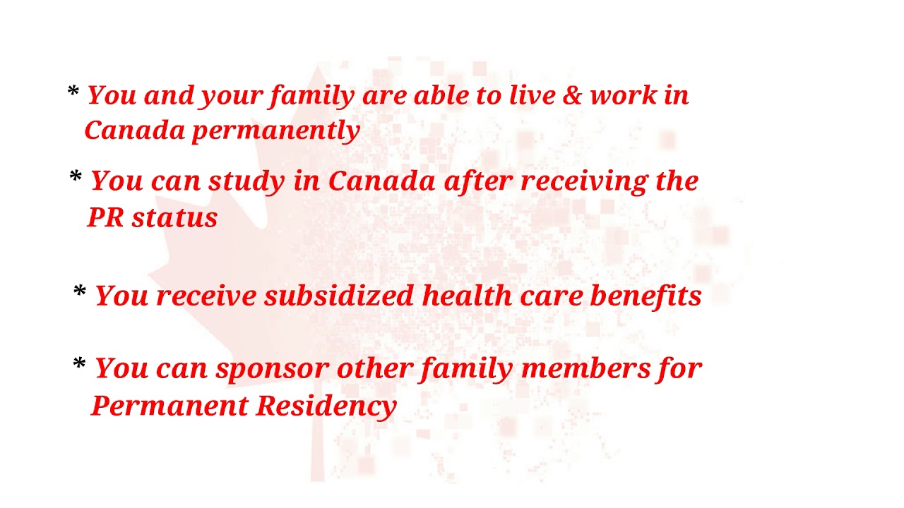 Benefits of Immigration With Canadian Express Entry Program. - YouTube