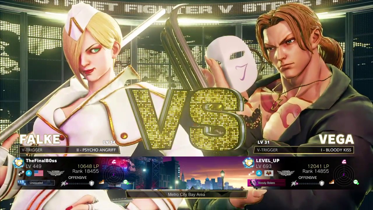SFVAE S3 - FT2 - LEVEL_UP (Vega) Vs TheFinalBOss (Falke) - YouTube