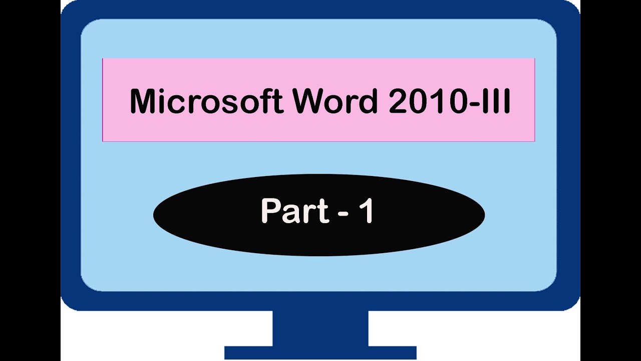 Class 9 Computer Applications Topic Microsoft Word 2010 III Class 9 Computer Applications Topic Microsoft Word 2010 III