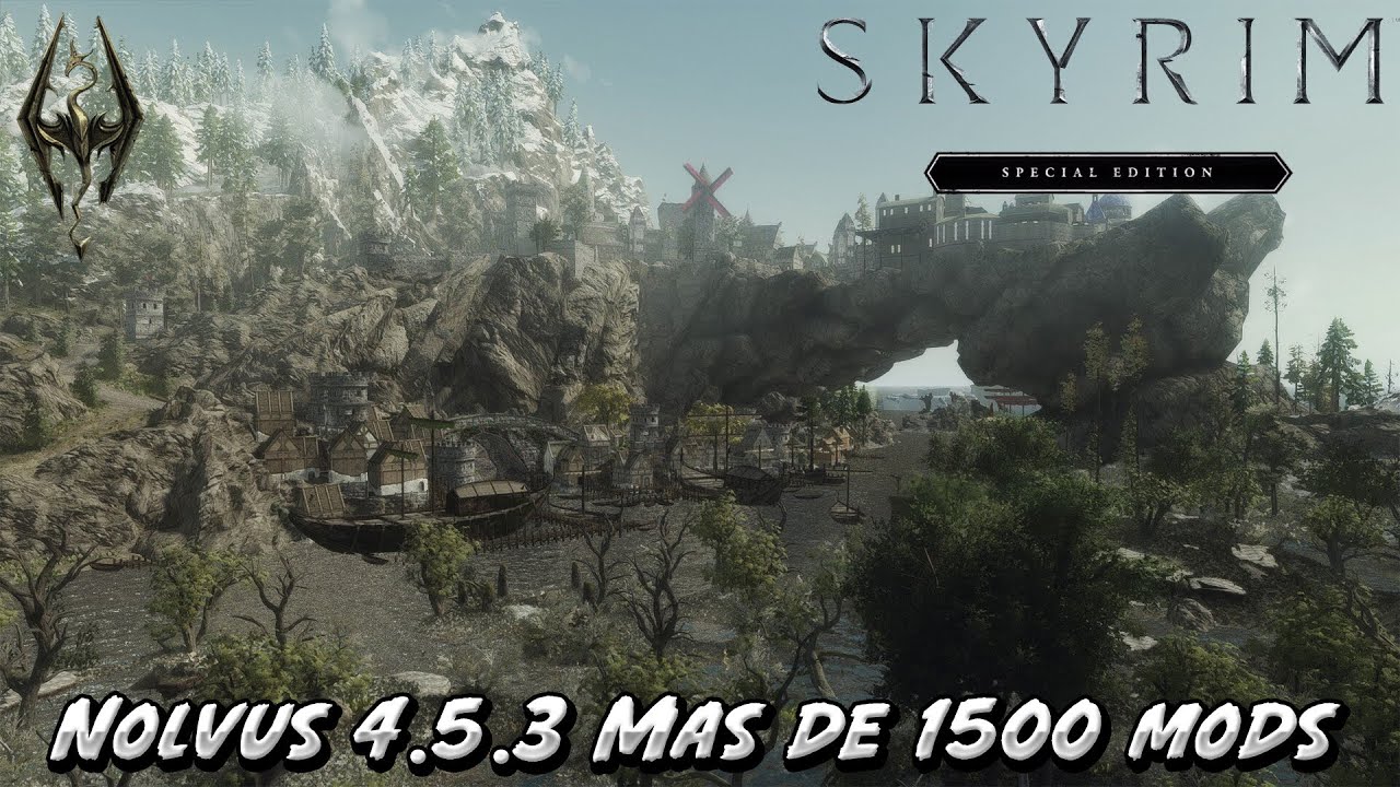 Skyrim Con Mods | Nolvus 4.5.3 | 1564 Mods Después Y Tenemos Juego ...