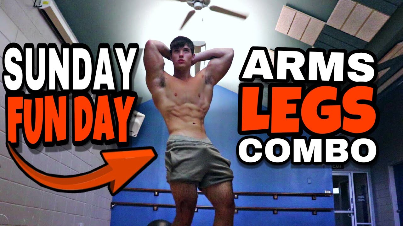 INSANE MOTIVATION!! Arm & Leg Day SESSION - Derek Martin - YouTube