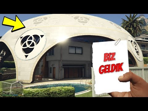 KANLI EV ARTIK KORUNMA ALTINDA !! BIZ GELDIK DIYOR !! (GTA 5)