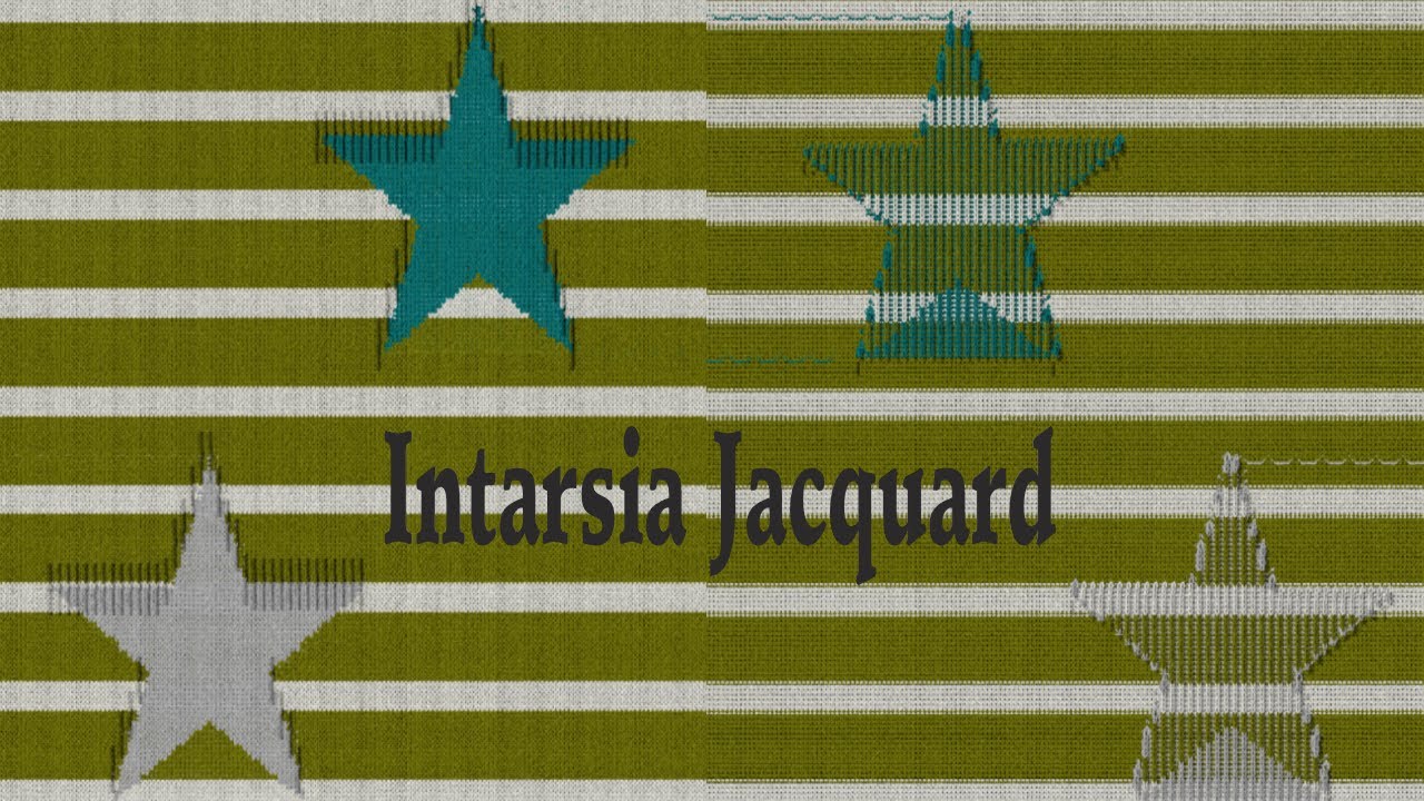 Intarsia Jacquard Design Hqpds program - YouTube