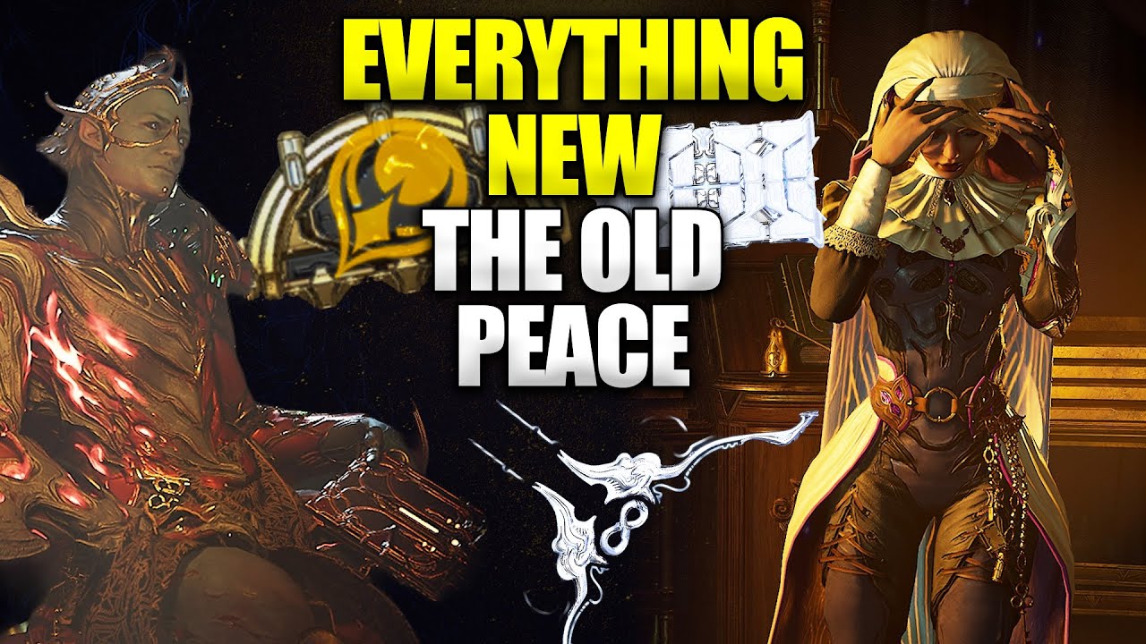 Everything New The Old Peace Warframe Update! New Loot & Game Modes ...