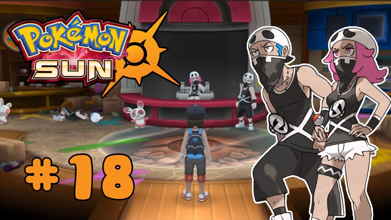 Pokemon Sun And Moon #18 - Po Town Bị Team Skull Chiếm Kiểm Soát - YouTube