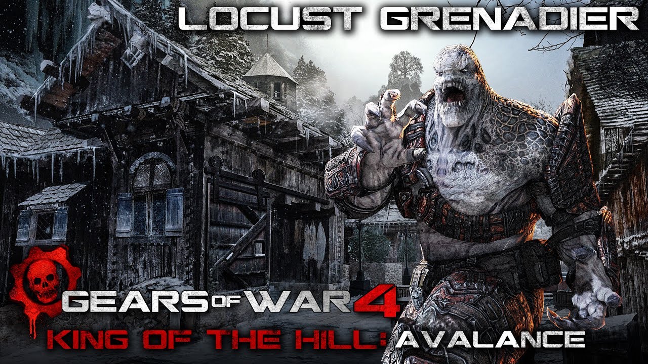 Gears of War 4: KOTH - Avalanche - Locust Grenadier - YouTube