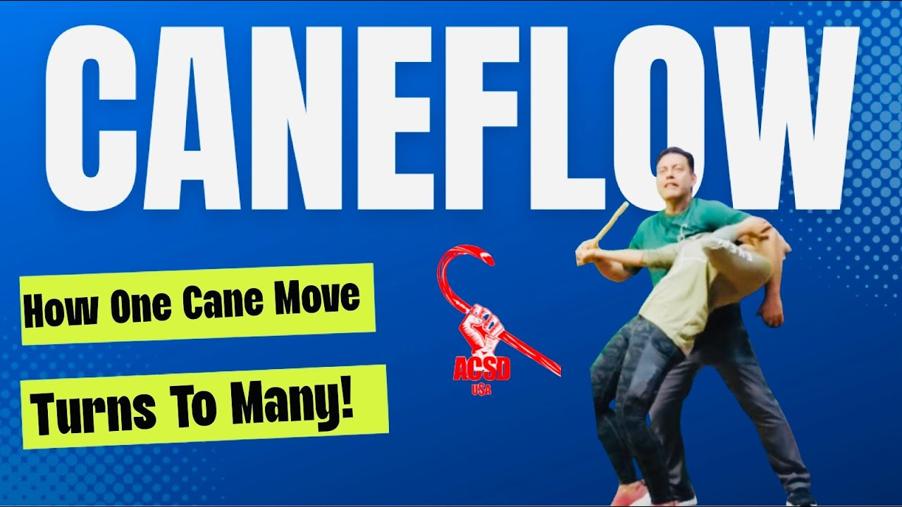 Cane Self Defense: How One Cane Move Turns To Many! - YouTube