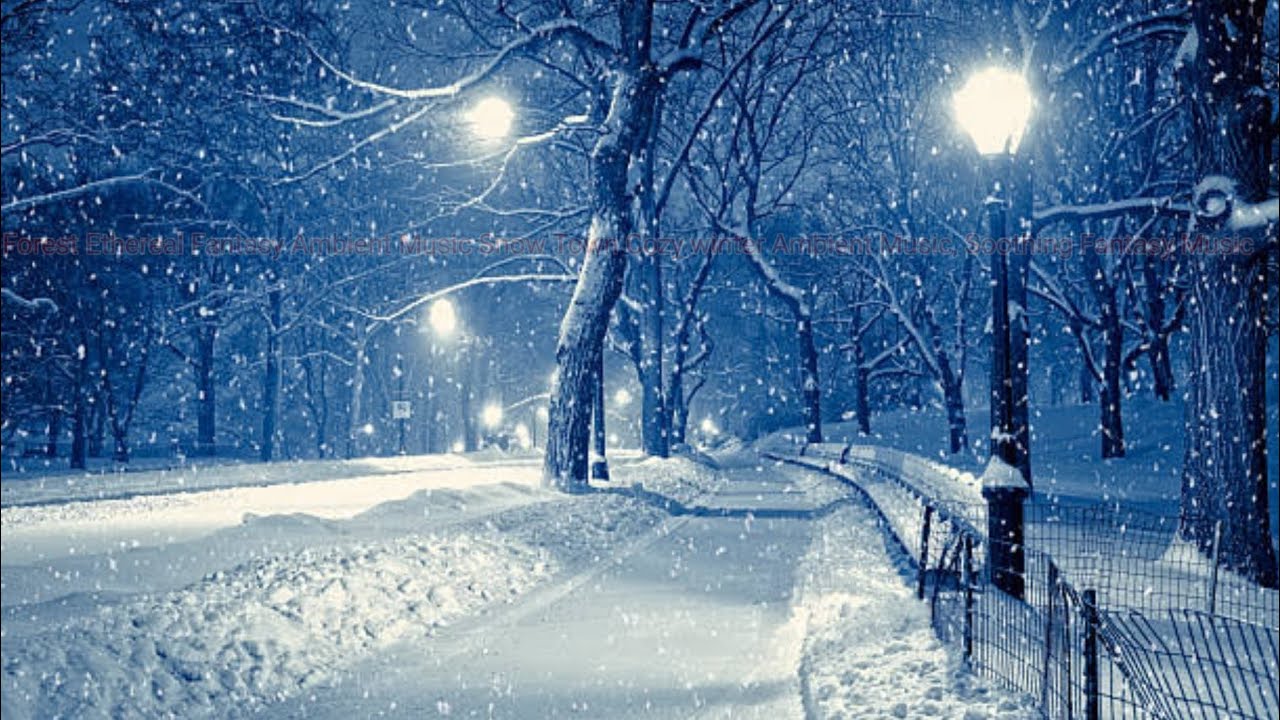 Snow Winter ♨ Relaxing Ambient Music 🎶 Cozy Sounds Capes Will Keep You ...