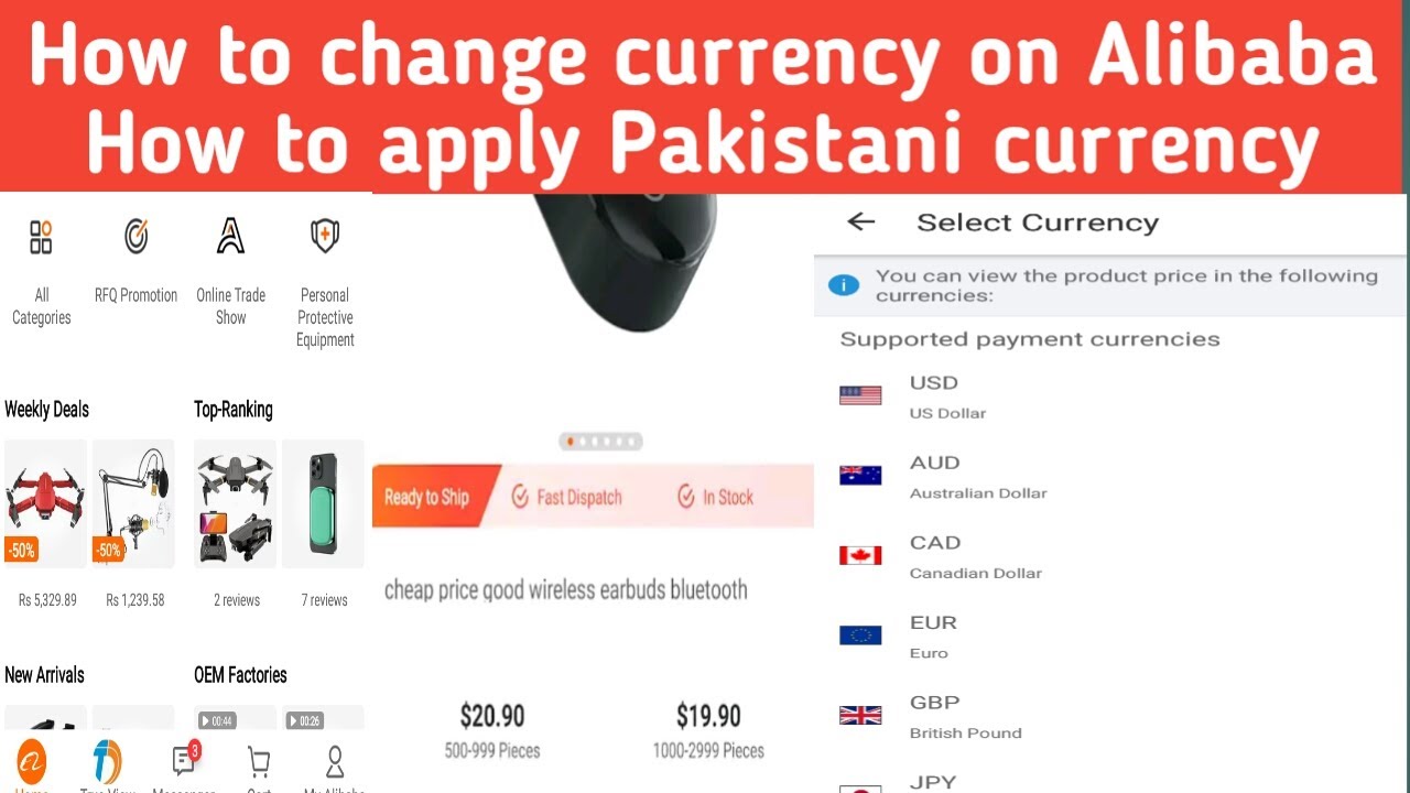 How To Change Currency On Alibaba How To Apply Pakistani Currency YouTube how-to-change-currency-on-alibaba-how-to-apply-pakistani-currency-youtube