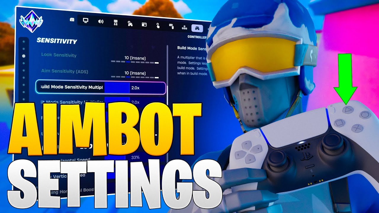 포트나이트 챕터 6 에임봇 컨트롤러 설정 업데이트 (PS4/PS5/XBOX/PC) | Vortex Gaming