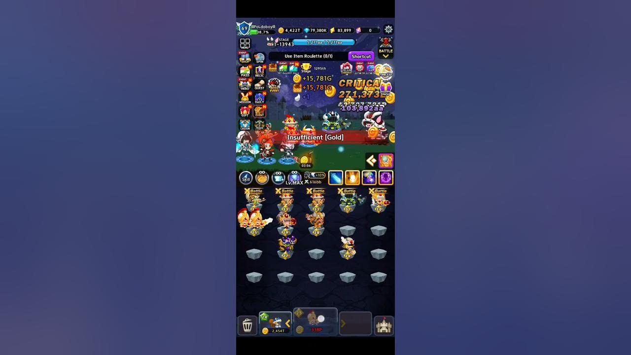 hero unite idle and merge gameplay - YouTube