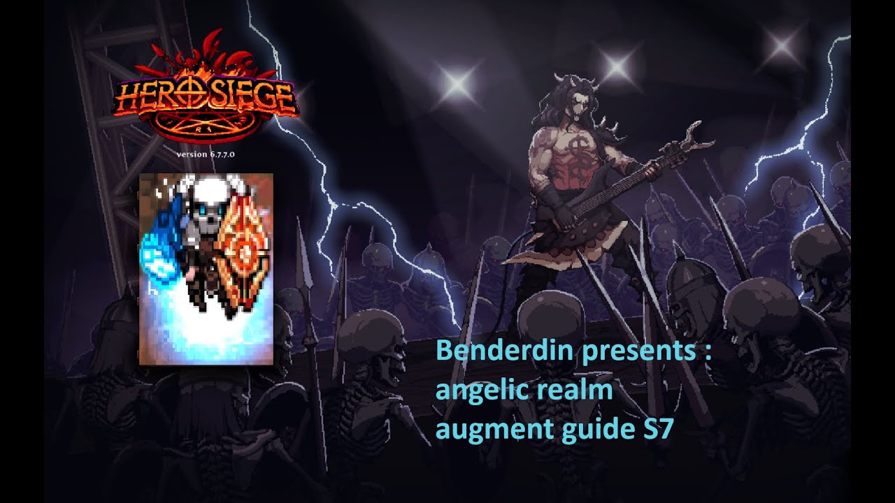 angelic realm/ augment guide hero siege season 7 - YouTube