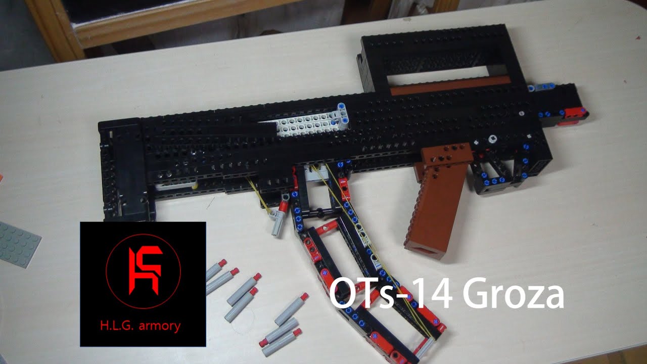 레고 총 - OTs-14 그로자 / lego OTs-14 groza - YouTube