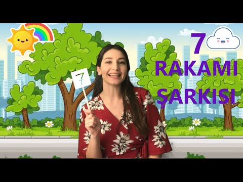 7 Rakamı Şarkısı | Yedi Sayısı Öğreniyorum | Sayı Şarkıları