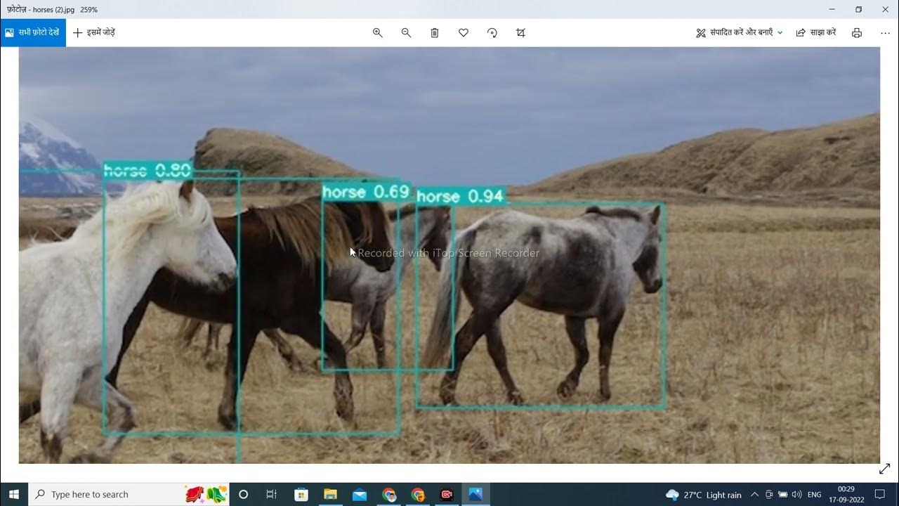 YOLOV7 Object detection using deep learning - YouTube