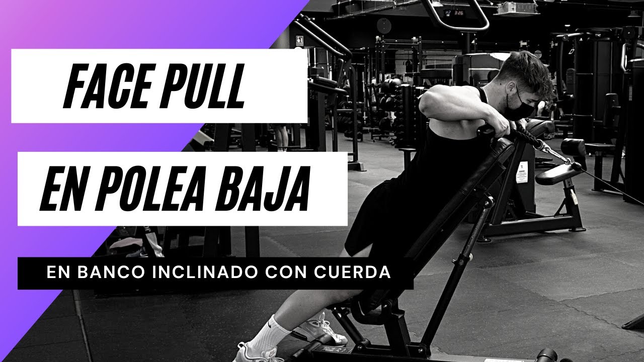 Face Pull con en Polea Baja con Cuerda en Banco Inclinado - IVOPHYSICAL ...